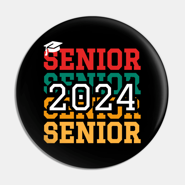 Graduation 2024 - Graduation - Pin | TeePublic