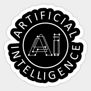 Artificial Intelligence Stickers for Sale | TeePublic