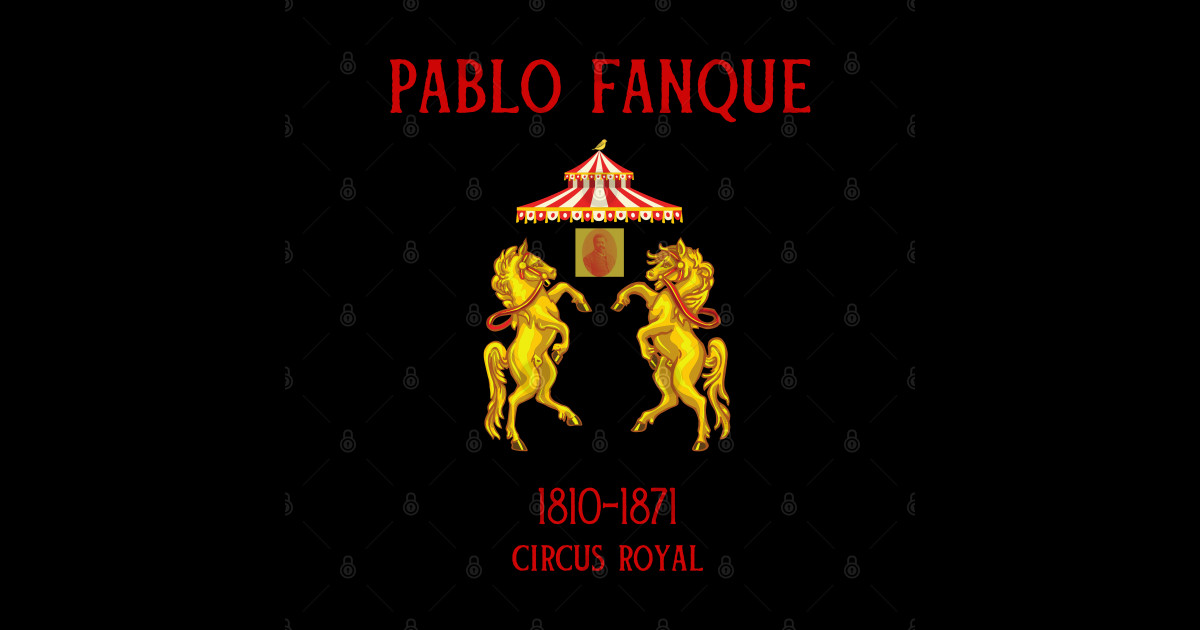 Pablo Fanque Circus - Circus - Sticker | TeePublic