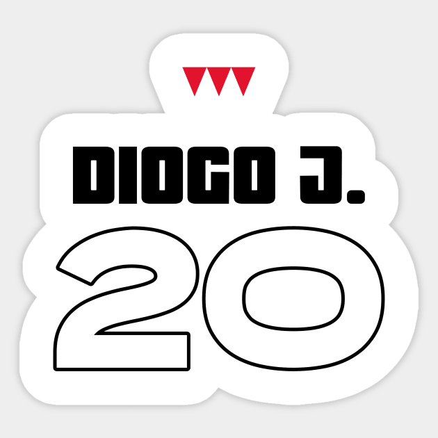 Liverpool Diogo Jota 20 - Liverpool Fc - Sticker | TeePublic