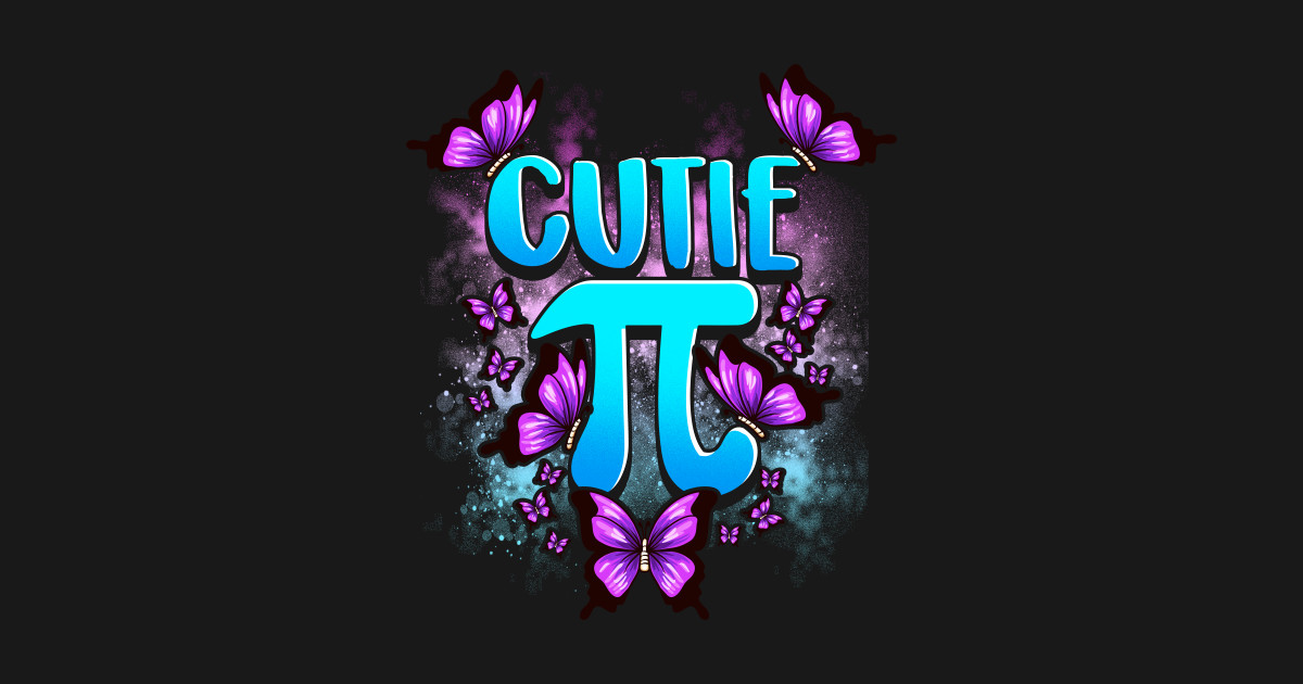 Adorable Cutie Pi Math Pie Symbol Pun Pi Day 2020 - Cutie Pi - T-Shirt ...