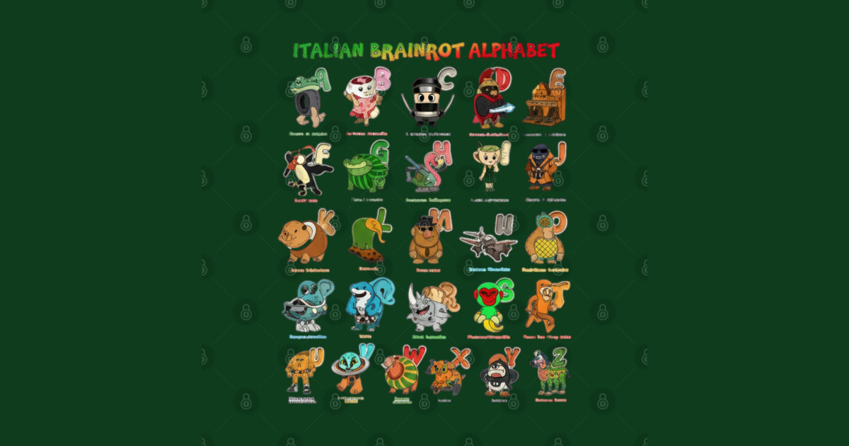 Italian Brainrot Back To School Shirt, Funny Bombardino Crocodilo ...