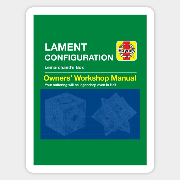 Lament Configuration II - Lament Configuration - Sticker | TeePublic