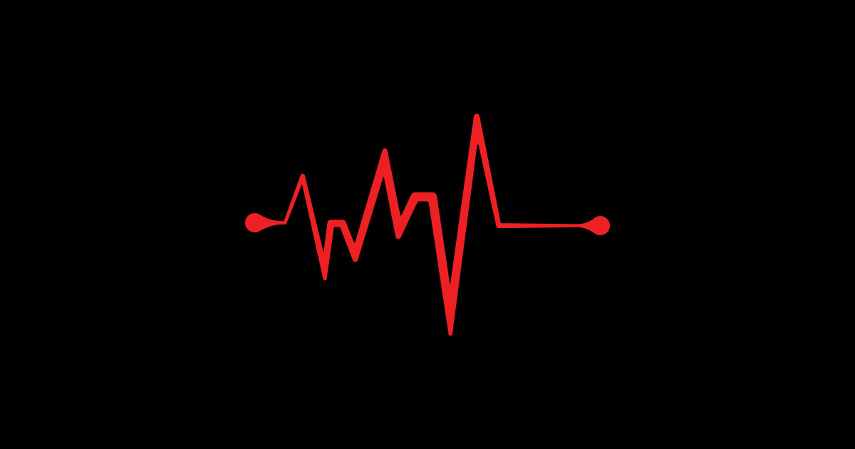 Heart line - Inpirational - Sticker | TeePublic