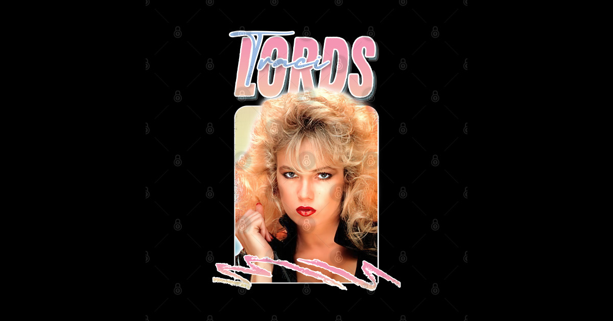 Traci Lords -- 80s Retro Fan Design - Traci Lords - Sticker | TeePublic