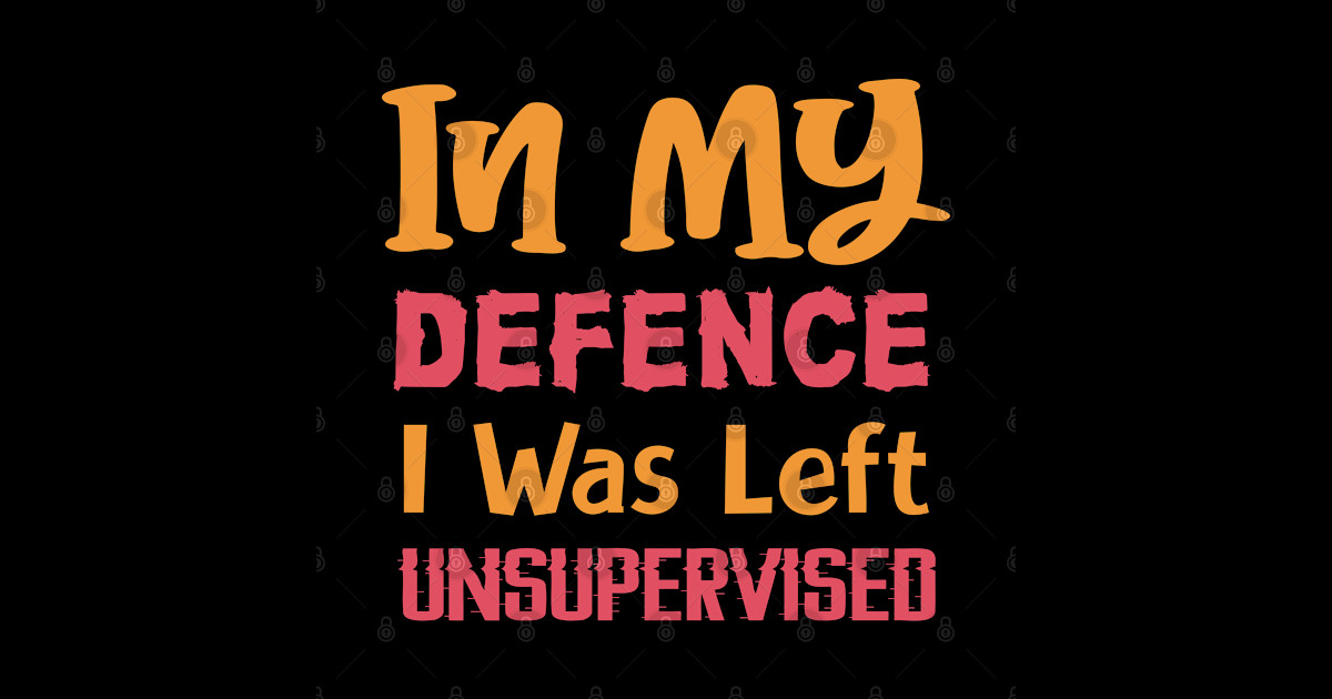 In my defense I was left unsupervised - I Was Left Unsupervised ...