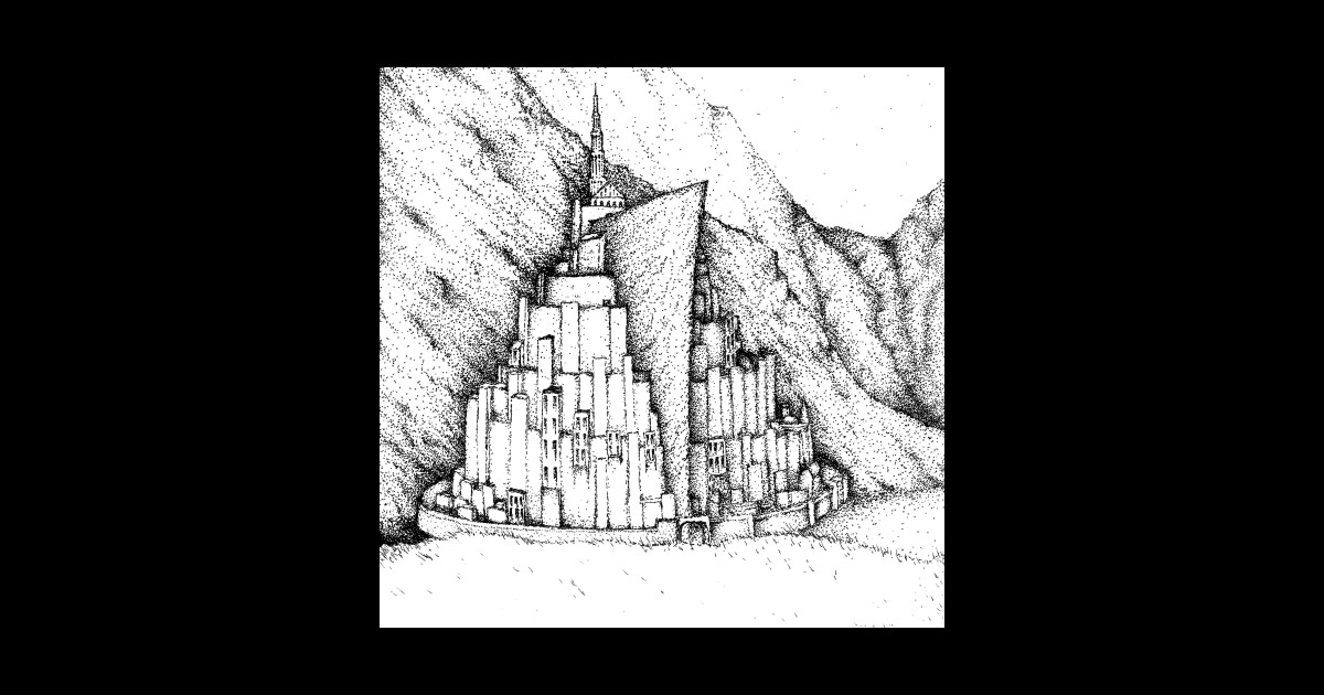 Minas Tirith - Lord Of The Rings - Posters and Art Prints | TeePublic