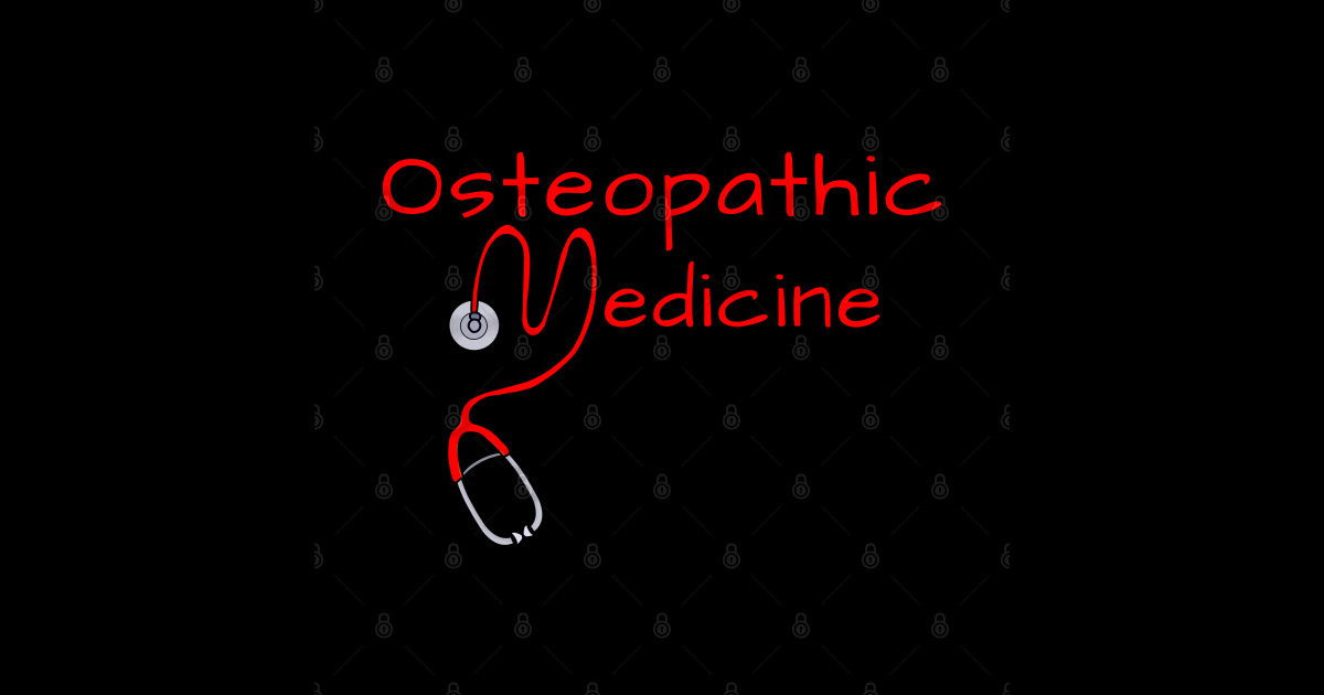 Osteopathic Medicine - Medicine Gift - Posters and Art Prints | TeePublic