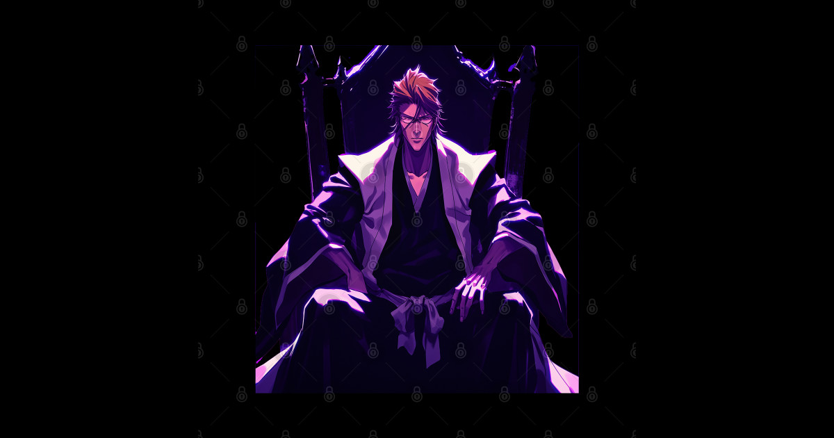 Aizen Sosuke from Bleach - Aizen Sosuke - Sticker | TeePublic