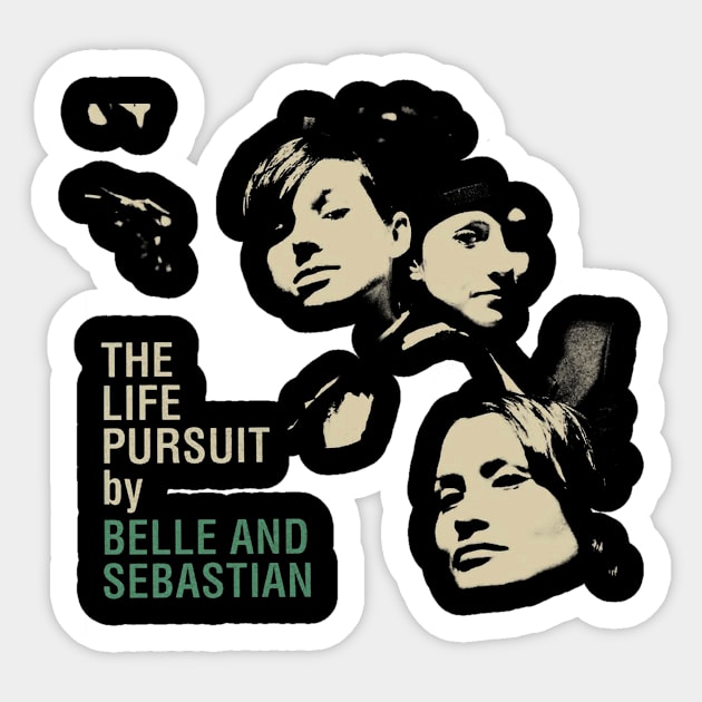 Belle and Sebastian Vintage - Belle And Sebastian - Sticker | TeePublic