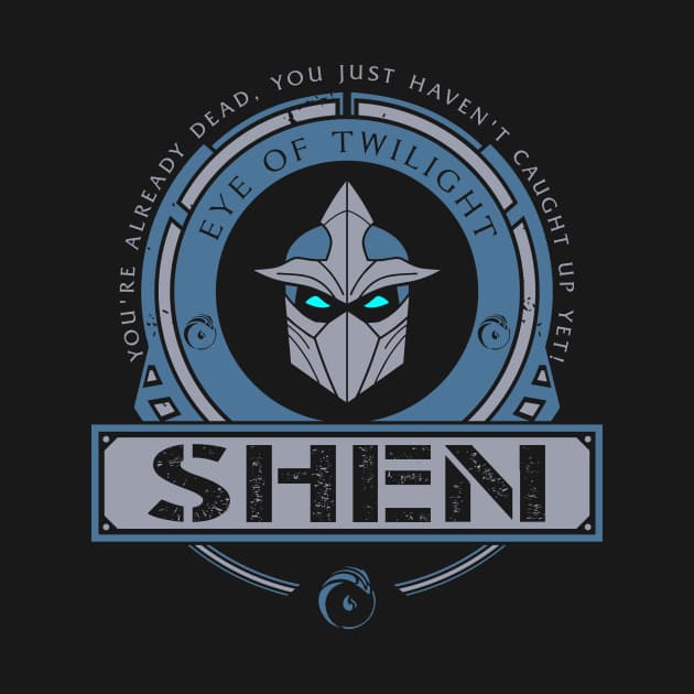SHEN - LIMITED EDITION - League Of Legends - T-Shirt Men's Heavyweight ...