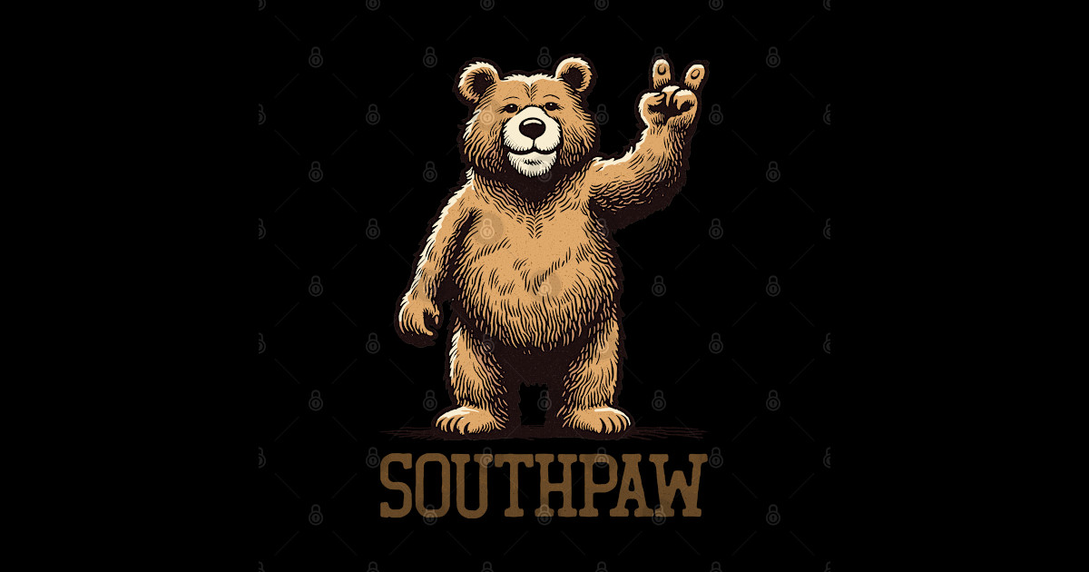 Southpaw - Left Hand - Sticker | TeePublic