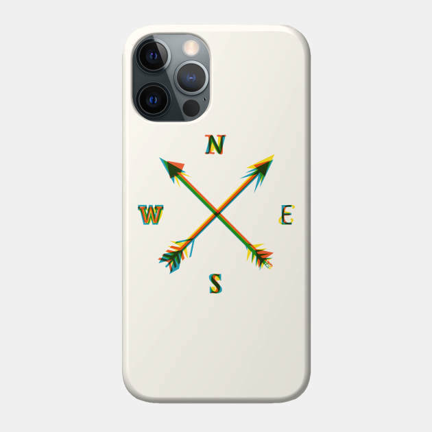 Compass - Travel - Phone Case | TeePublic