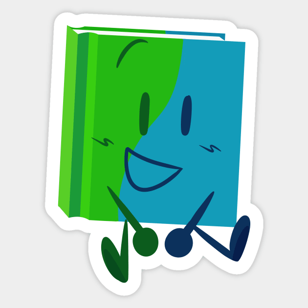 Book (BFDI) - Bfdi - Sticker | TeePublic