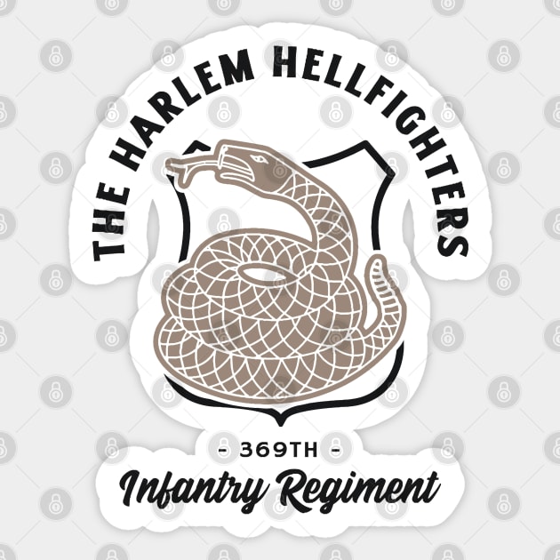 The Harlem Hellfighters - WW1 Infantry Regiment - Ww1 - Sticker | TeePublic