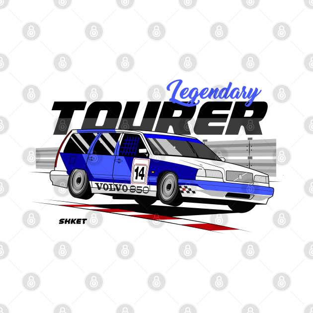 BTCC Legendary Wagon - Btcc - T-Shirt | TeePublic