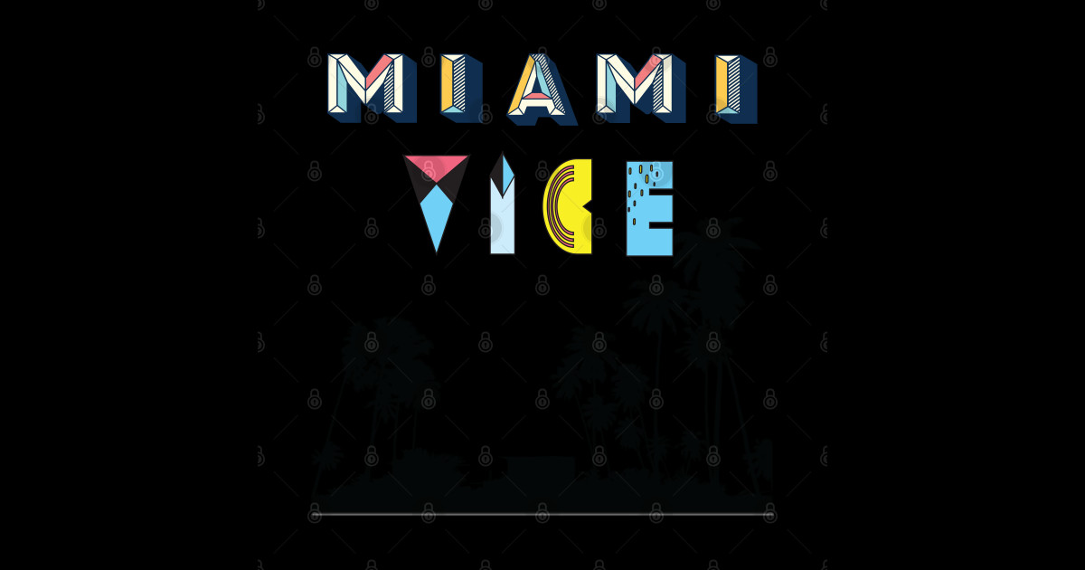 Miami Vice - Miami Vice - Sticker | TeePublic