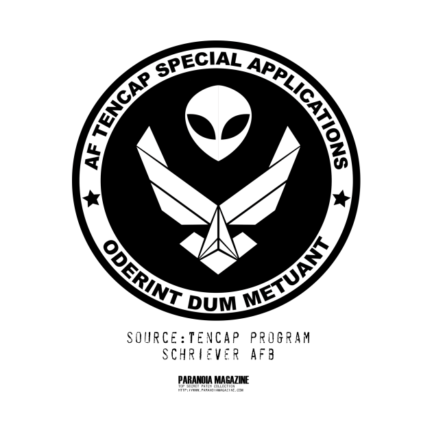 The Secret Patch Collection - TENCAP Black Projects - Top Secret ...