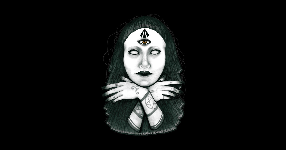 Third eye - Witch - Sticker | TeePublic