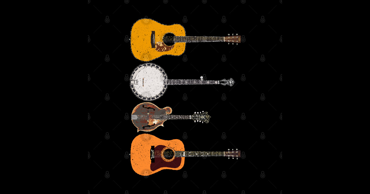 Bluegrass Icons - Bluegrass - Sticker | TeePublic