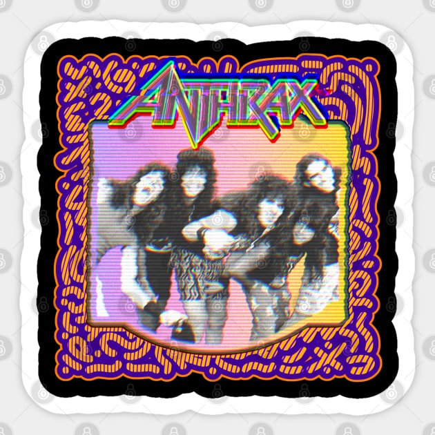 Anthrax Band Metal - Anthrax - Sticker | TeePublic