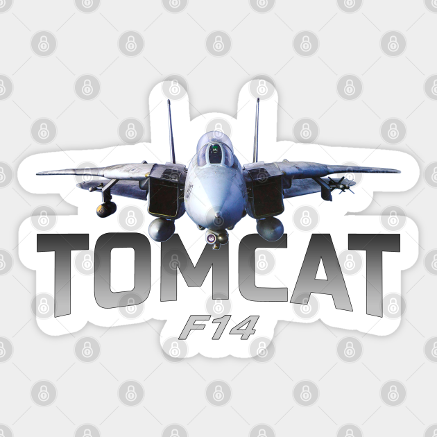 F-14 Tomcat Jet Fighters - F14 Tomcat - Sticker | TeePublic