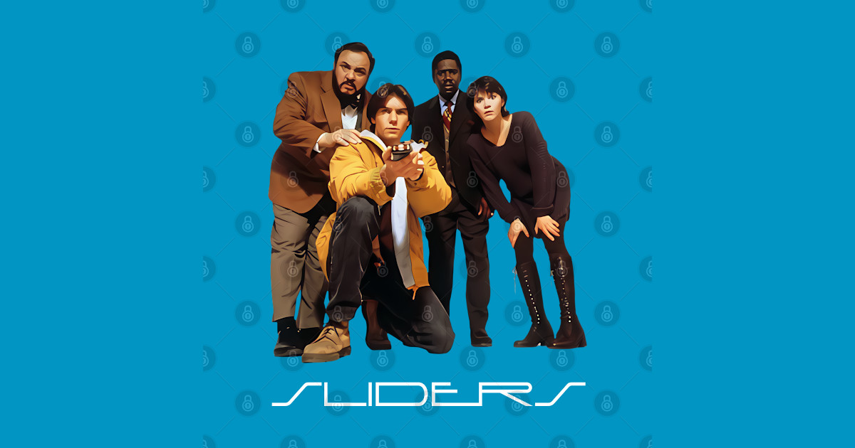 Sliders - Group - 90s Sci Fi Tv Show - Classic Tv Shows - T-Shirt ...