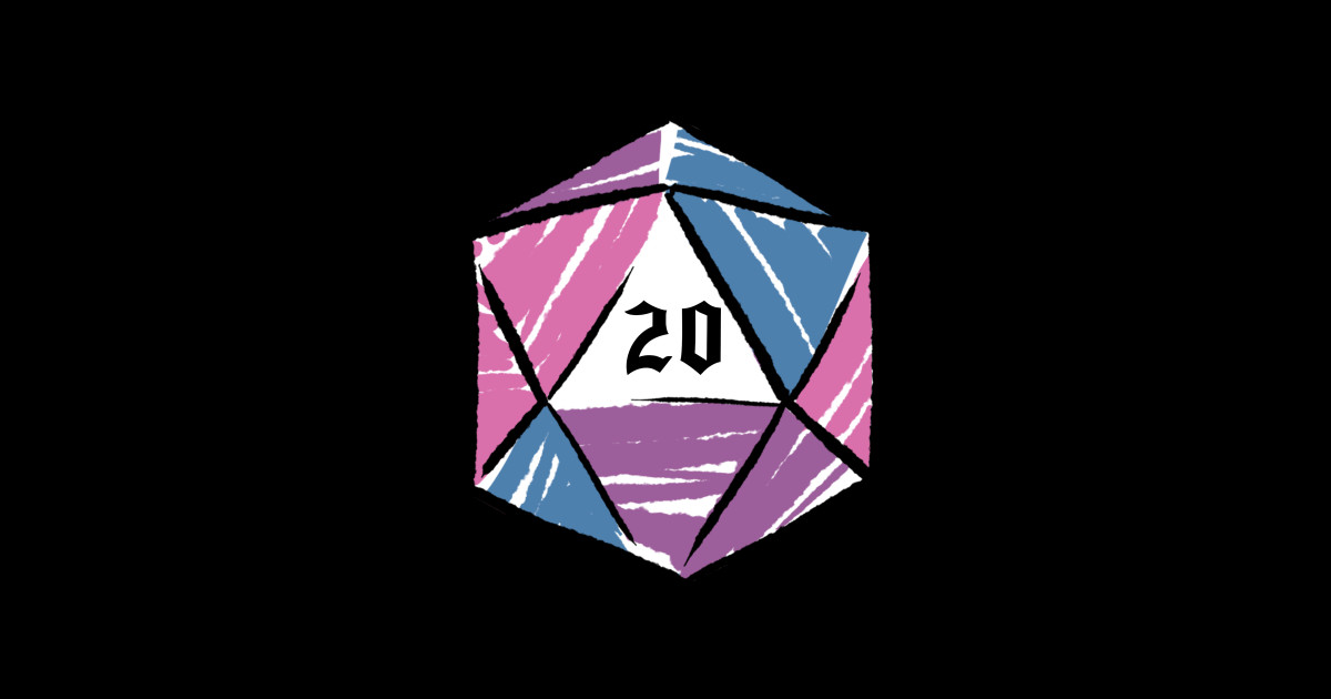 Bi Pride Dice - Dungeons And Dragons - Sticker | TeePublic
