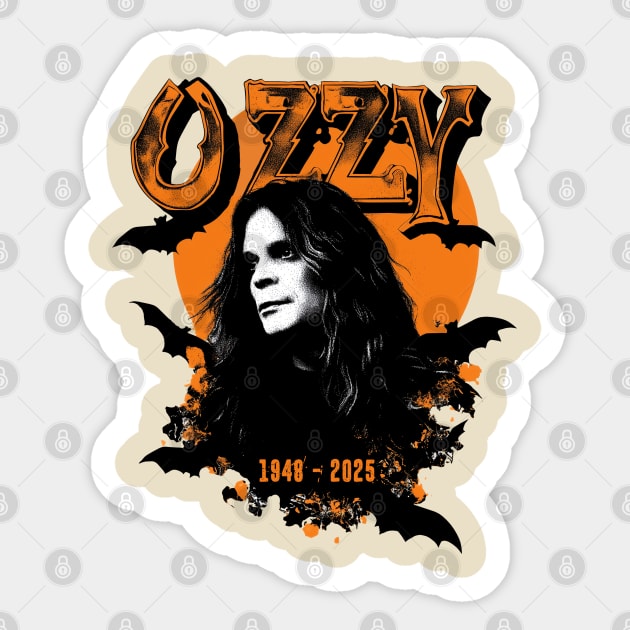 Ozzy Osbourne RIP - Ozzy Osbourne - Sticker | TeePublic