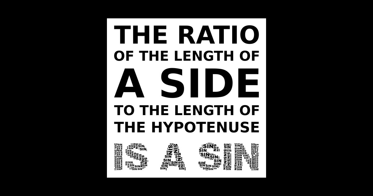 Funny Maths Lover SIN COS TAN - Funny Math - Sticker | TeePublic