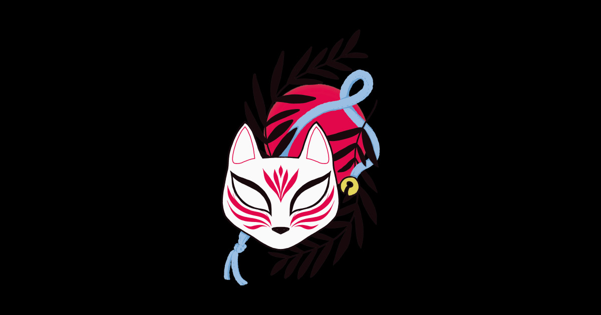 Cat Mask - Catmask - Sticker | TeePublic