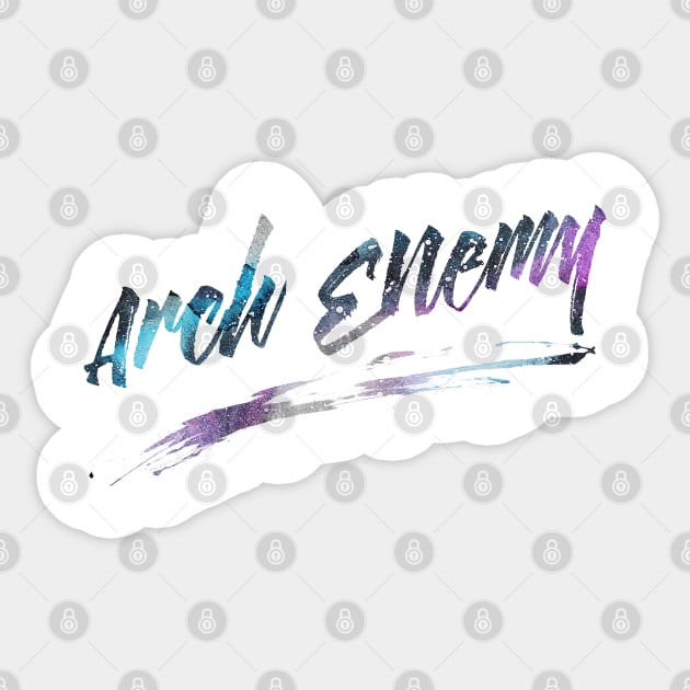 Galaxy Stars - Arch Enemy - Arch Enemy - Sticker | TeePublic