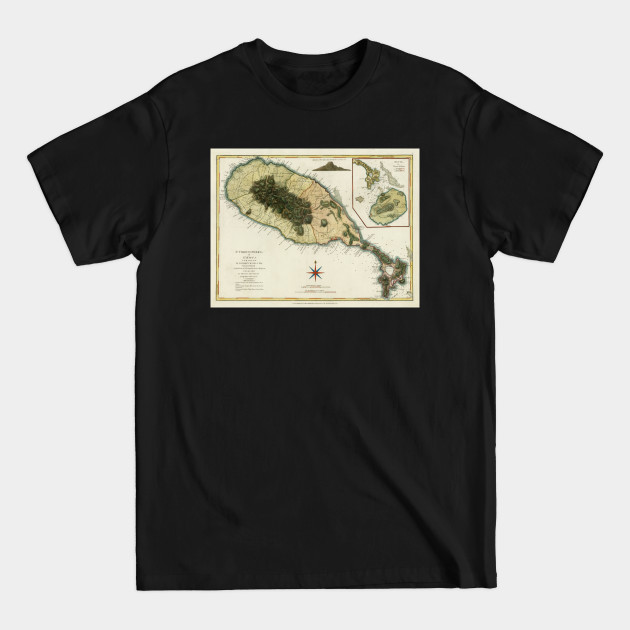 Old St Kitts Map (1794) Vintage Saint Christopher Island Atlas - St ...