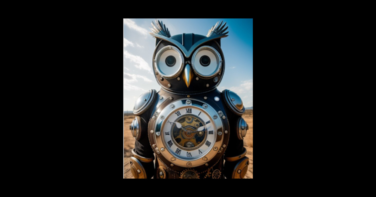 Steam Owl - Steam Punk Owl - Posters and Art Prints | TeePublic