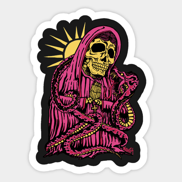Santa Muerte - Santa Muerte - Sticker | TeePublic