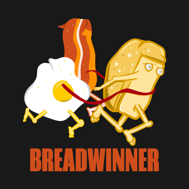 Loaf of bread running - Running - T-Shirt | TeePublic