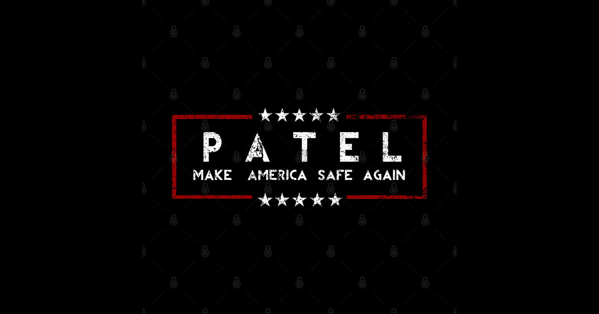 Kash Patel Support FBI Support Trump - Kash Patel - Sticker | TeePublic