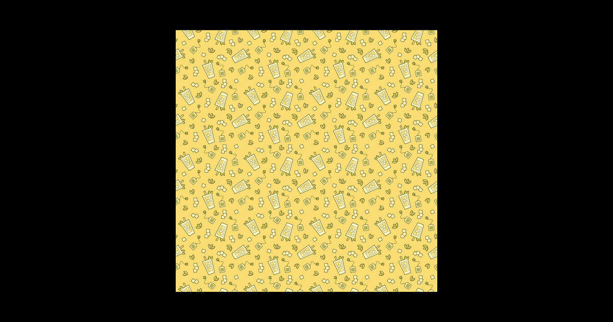 Iced Tea Pattern - Iced Tea Pattern - Posters and Art Prints | TeePublic