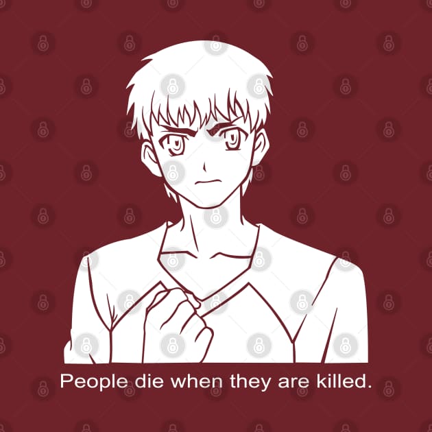 Shirou Emiya Meme - Fate Stay Night - T-Shirt | TeePublic