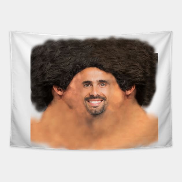 Roderick face map - Roderick Face Map - Tapestry | TeePublic
