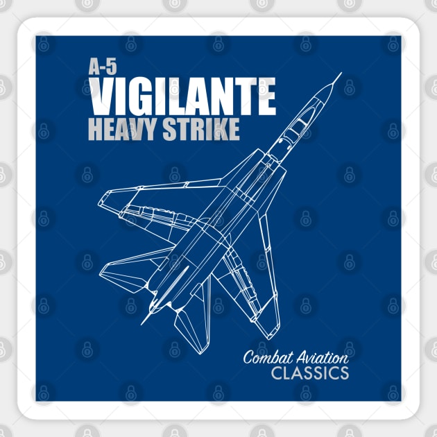 A-5 Vigilante - Us Navy A5 Vigilante Patch - Sticker | TeePublic