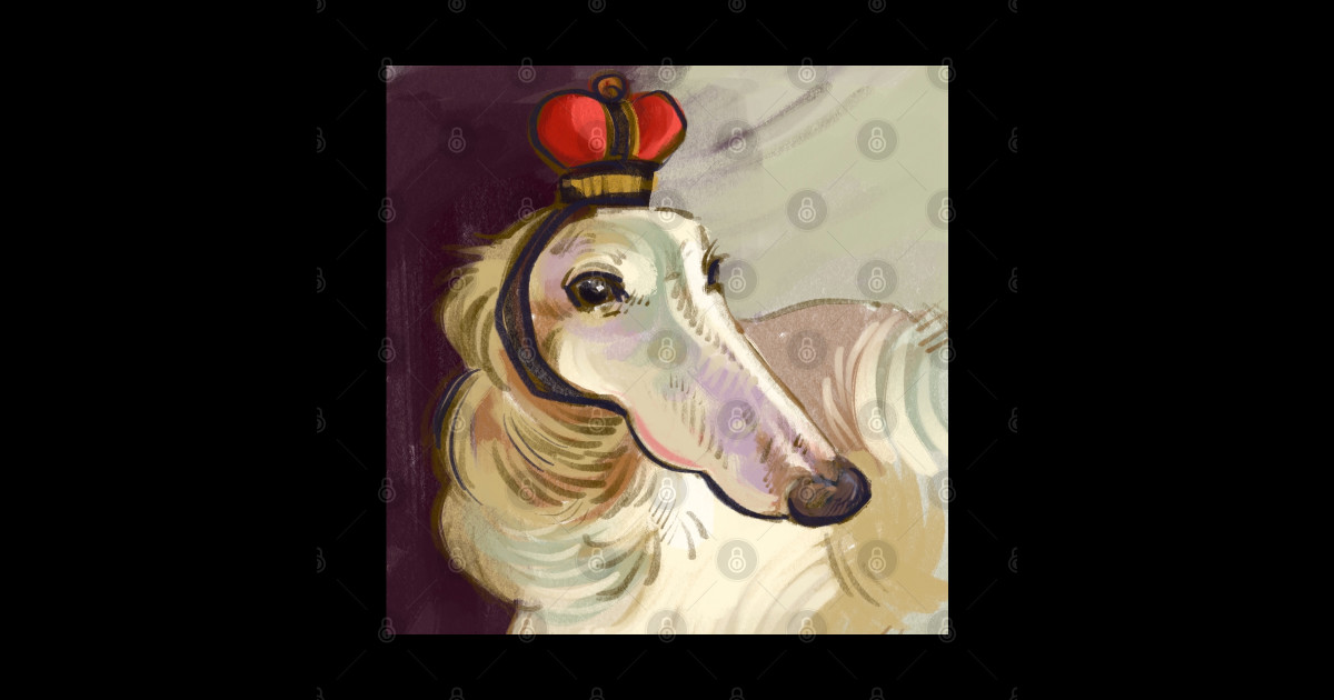 Lord Foog The 2nd - Borzoi - Sticker | TeePublic