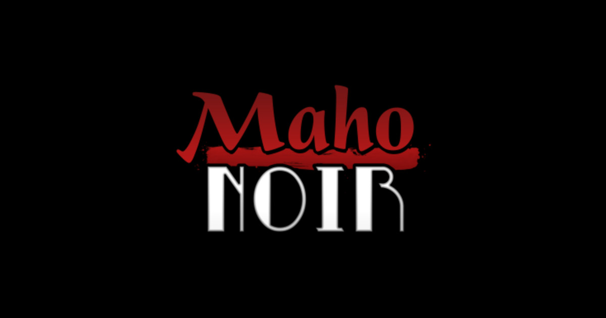 Maho Noir logo - Maho Noir - Sticker | TeePublic