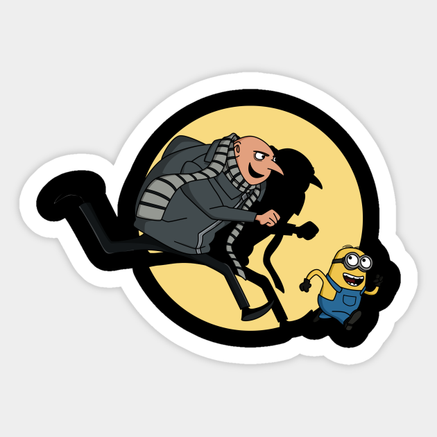 The adventures of Gru - Sticker | TeePublic