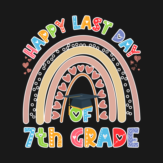Happy Last Day of 7th grade Funny 2021 Graduation - Happy Last Day Of ...