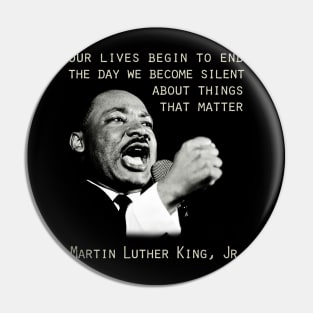Martin Luther King Jr Day Black History Pins and Buttons for Sale ...