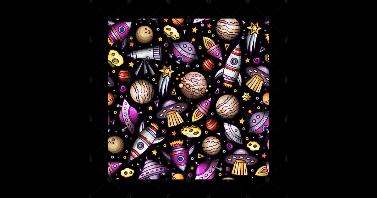 Cosmic Cuties - Adorable Space - Space - Sticker | TeePublic