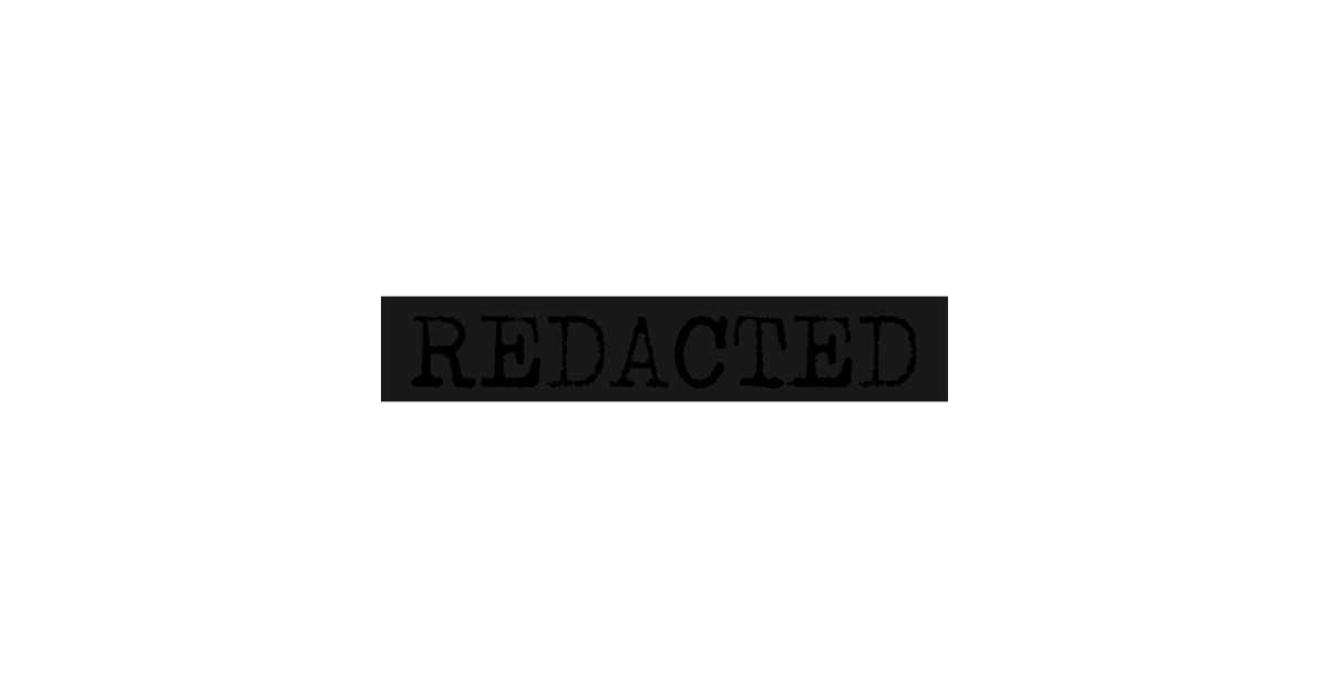 (REDACTED) - Film - T-Shirt | TeePublic