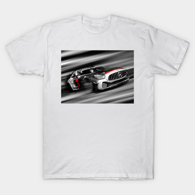 Speed - Mercedes-AMG GT4 - Version 2 - Amg - T-Shirt | TeePublic