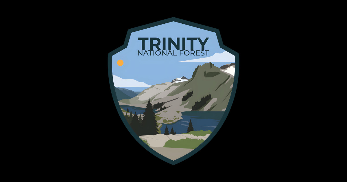 Trinity National Forest - Trinity National Forest - Sticker | TeePublic
